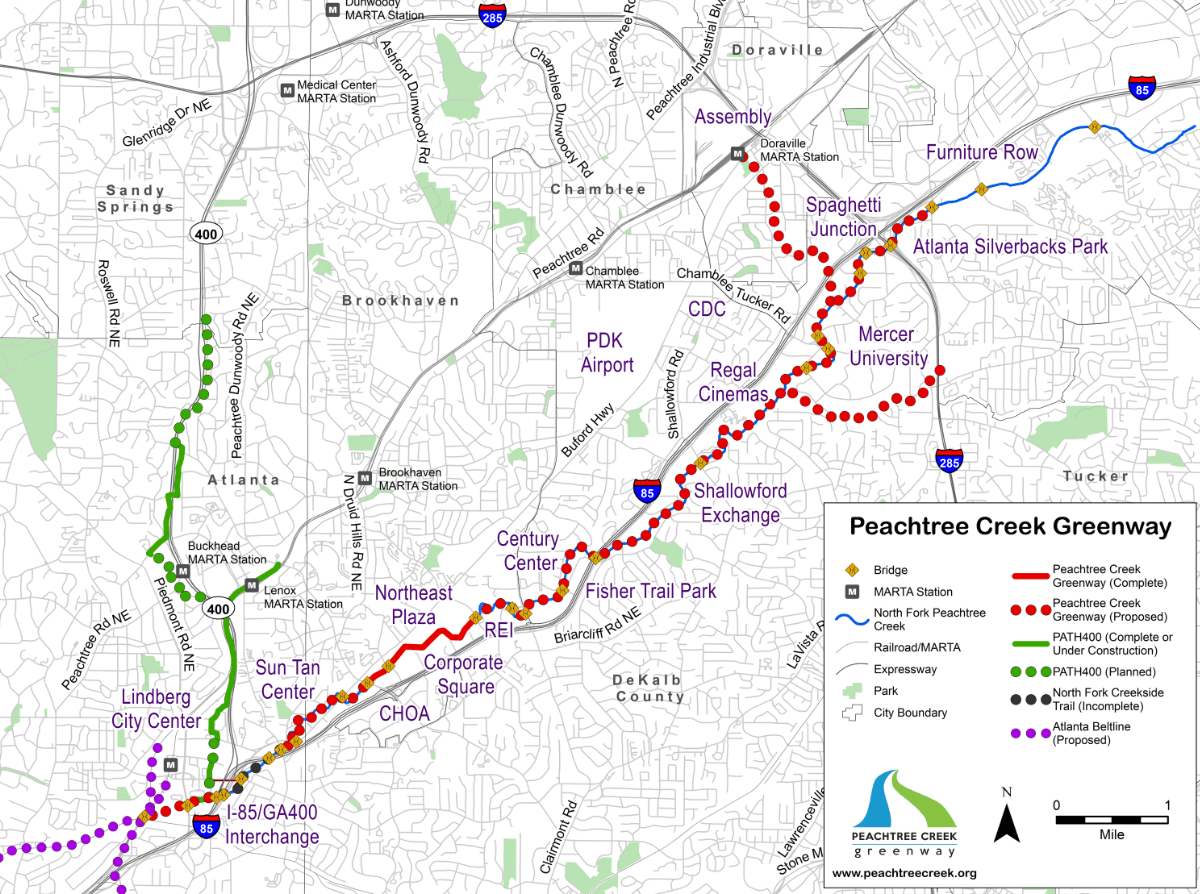 Visit Peachtree Creek Greenway Path | Running, Cycling & Pet Friendly Visit Peachtree Creek Greenway Path | Running, Cycling & Pet Friendly